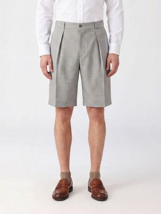 BRIGLIA 1949 Bermuda de tailleur longueur genou en m&eacute;lange de laine avec poches italiennes