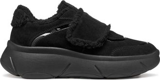 Geox Damen D Nebula 2.0 X Sneaker, Black, 40 EU