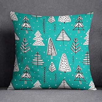 Bonamaison Le Jardin du Lin Kissenhüllen, Cotton, Mehrfarbig, 45x45