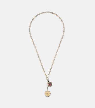 Foundrae Collier Vivacity & Internal Compass en or 18 ct et diamants
