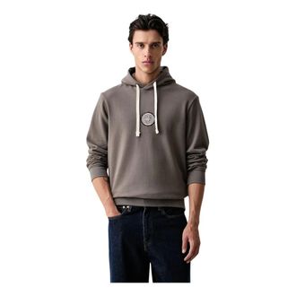 A|X Armani Exchange SweaT-shirt &agrave; capuche crois&eacute; - Homme - Sweatshirts et sweats &agrave; capuche - Brun - Taille: XL
