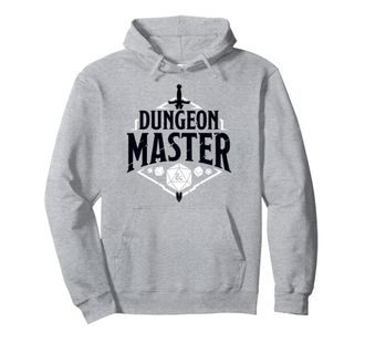 Dungeons & Dragons Dungeon Master Sword & Dice Logo Pullover Hoodie