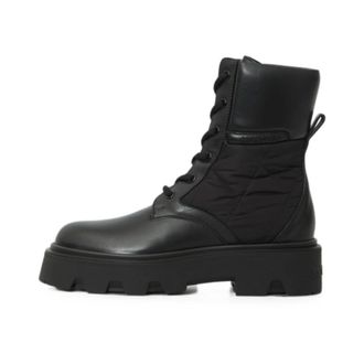 Moncler Aurea Schn&uuml;rstiefel - - Shoes - Damen - Schwarzk - 41 EU