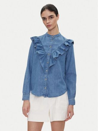 Pepe Jeans London Jeanshemd Katia PL305092 Blau Regular Fit