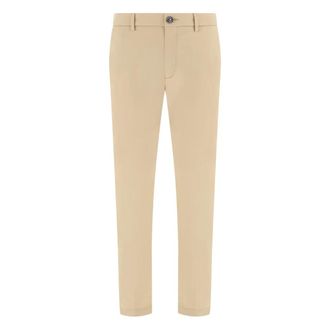 Boggi Milano Homme, Pantalons, Beige, Taille: W36 Pantalon en Coton Stretch