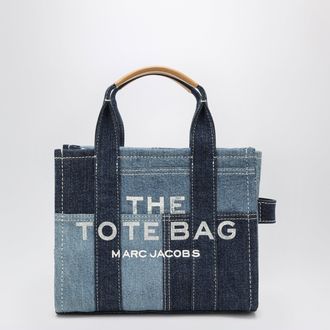 Marc Jacobs Kleine Tote Bag aus Patchwork-Denim