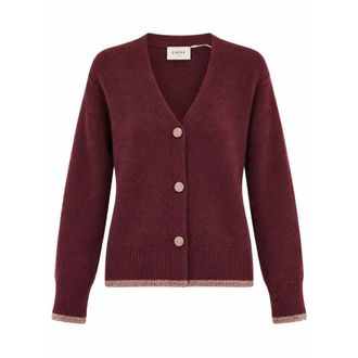 Marella Emmelisir Cardigan - - Knitwear - Damen - Rot - M