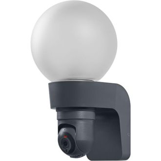 Osram Applique ext&eacute;rieur SMART+ avec cam&eacute;ra,culot E27,fonction track & trace,diffuseur en verre robuste,haut-parleur int&eacute;gr&eacute;,carte