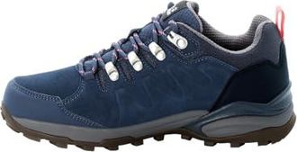 Jack Wolfskin Femme REFUGIO TEXAPORE LOW W Chaussure de Trail, Dark Bleu / Gris, 37.5 EU