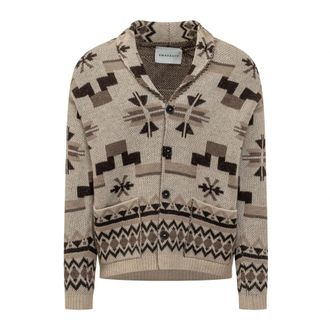 Amaranto Strickjacke - - Knitwear - Herren - Beige - S