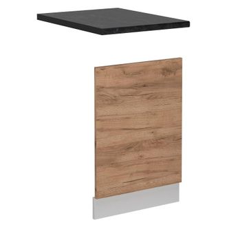 Vicco Frontblende R-Line, Goldkraft Eiche, 45 cm ap Anthrazit