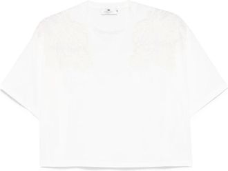 Elisabetta Franchi Damen, Oberteile, Weiß, XSGröße