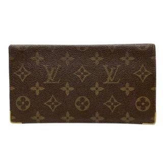 Louis Vuitton Pre-owned Porte Chequier Double Monogram Wallet - Femme - Pre-owned - Brun - Taille: ONE Size