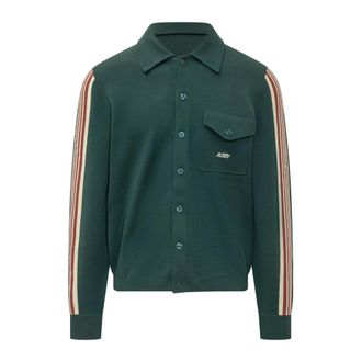Autry Homme, Pulls, Vert, Taille: S Gilet en maille