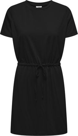 Jacqueline de Yong JdY Damen JDYDALILA S/S String Dress JRS ATK Kleid, Black, Large