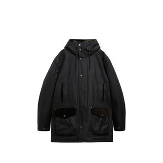 Barbour Parka col montant en coton