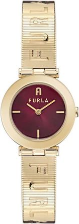 Furla Uhr - Quarz-Analoguhr Furla Piuma - Gr. unisize - in Gold - f&uuml;r Damen