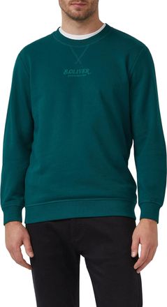 s.Oliver Sweatshirt mit Logo-Artwork