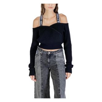 Karl Lagerfeld Cut-Out Sweater A3W18009 - - Knitwear - Damen - Schwarzk - M