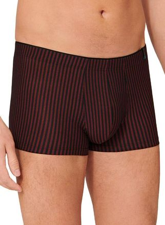 Schiesser Herren Trunk braun Viskose gestreift
