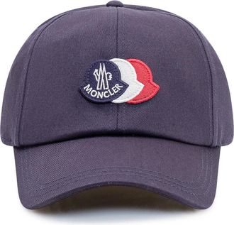 Moncler Homme, Accessoires, Bleu, Taille: ONE Size Casquette &agrave; logo
