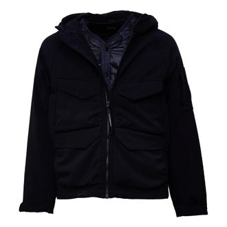 C.P. Company C.p. Company, Homme, Vestes, Bleu, Taille: S Veste matelass&eacute;e &agrave; capuche