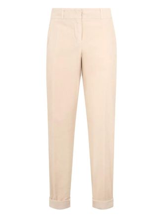 PESERICO pantalon &agrave; taille ceintur&eacute;e - Tons neutres