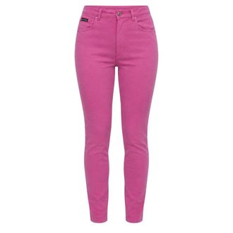 Dolce & Gabbana Skinny-Hose - - Trousers - Damen - Rosa - S