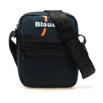 Blauer Umh&auml;ngetasche mit Mehreren F&auml;chern - - Accessories - Herren - Blau - ONE SIZE