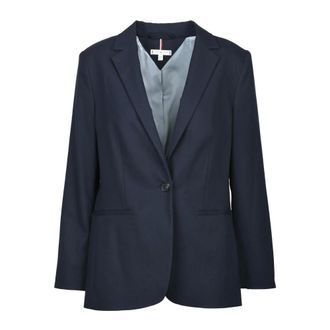 Tommy Hilfiger Femme, Vestes, Bleu, Taille: 36 FR Blazer Sfiancato