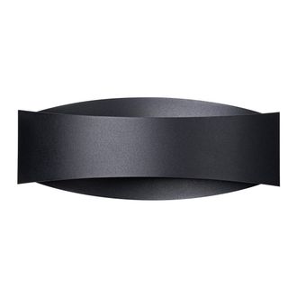 Sollux Lighting TONI Wandleuchte - Elegante Moderne Wandlampe Innen - Wandleuchten F&uuml;r Innen - Gl&uuml;hbirne nicht enthalten - G9-Fassung - 12x30x12 cm - Schwarz