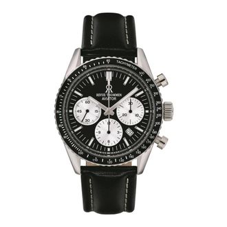 Revue Thommen Aviator Chronograph Uhr - - Accessories - Herren - Grau - ONE SIZE