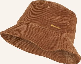 Barbour Bucket-Hat Ebberston Aus Cord braun