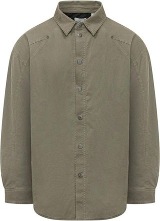 Off-white Homme, Chemises, Vert, Taille: S Surchemise Manches Longues