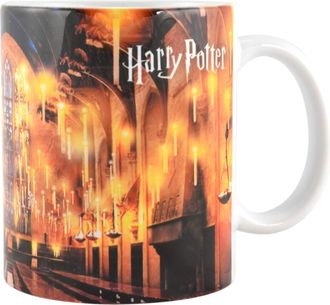 Harry Potter Kinder Tasse Becher Hogwarts Halle aus Porzellan, 320 ml