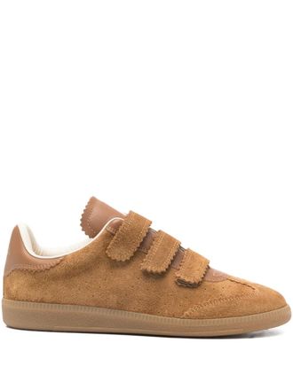 Isabel Marant baskets Beth en daim - Marron