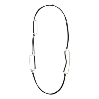 Liviana Conti Lange Halskette Clio - - Accessories - Damen - Schwarzk - ONE SIZE