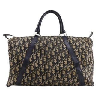 Dior Pre-owned Trotter Canvas Handtasche - - Pre-owned - Damen - Blau - ONE SIZE