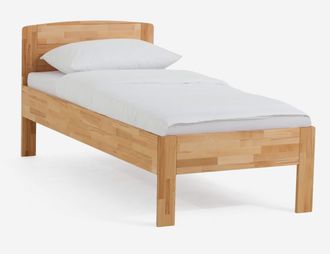 Dico Copenhagen Massivholz Einzelbett Komfortbett Seniorenbett 430.03, Kernbuche ge&ouml;lt Gr&ouml;&szlig;e 100x200 cm