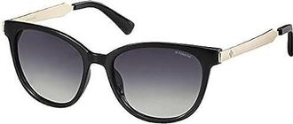 Polaroid PLD 5015/S Montures de Lunettes, Multicolore (BLKROSEGD), 55 Homme