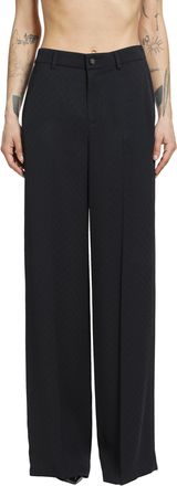 Gucci Silk Jacquard Trousers
