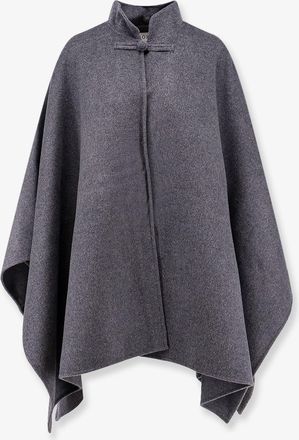 R&oacute;he Wool cape with toggle - ROHE - gender_Woman