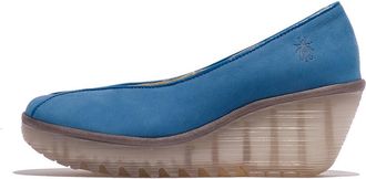 FLY London Fly London Damen YEIF566FLY Wedges, Blue, 36 EU