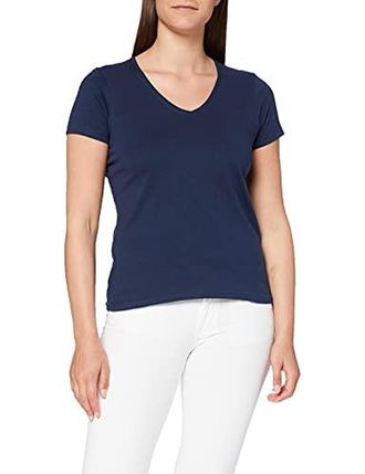 Stedman Apparel Classic-T V-neck/ST2700 - T-shirt - coupe droite - Manches Courtes - Femme - Bleu - Bleu marine - 40 (Taille fabricant: M)