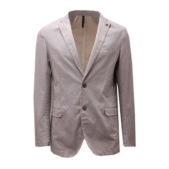 Liu Jo Micro-Muster Baumwolljacke - - Jackets - Herren - Beige - L