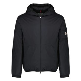 Moncler Monteynard Kapuzen-Kurzjacke - - Jackets - Herren - Schwarzk - XL