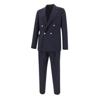 BRIGLIA 1949 Costume en laine Bolgheri - Homme - Costumes - Bleu - Taille: XL