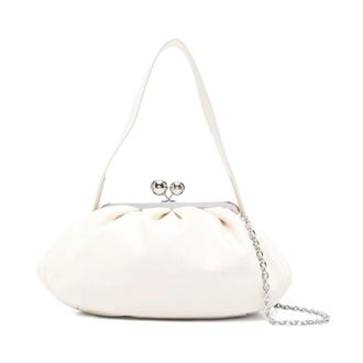 Max Mara Femme, Sacs, Blanc, Taille: ONE Size Cubico Pasticcino Bag