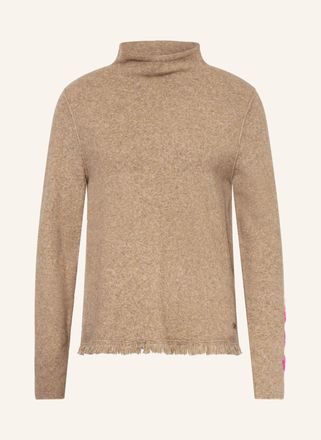 Grace Grace Pullover braun