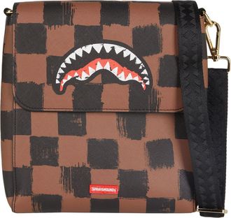 Sprayground SHARKS IN PARIS PAINTED MESSENGER SLING BAG